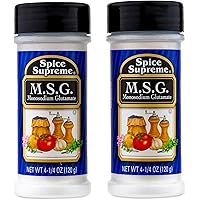 Amazon.com : Spice Supreme M.S.G. Monosodium Glutamate, Plastic Shaker ...