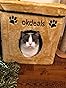 Amazon.com : Collapsible Cat House, Cat Cube with Soft Mat for Small ...