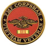 Amazon.com: Marine Corps 8404 Medevac Corpsman MOS Patch - Navy ...