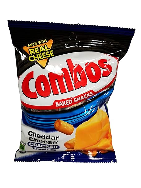 Combos Cheddar Cheese Crackers 6.3 OZ (178.6g): Amazon.co.uk: Grocery