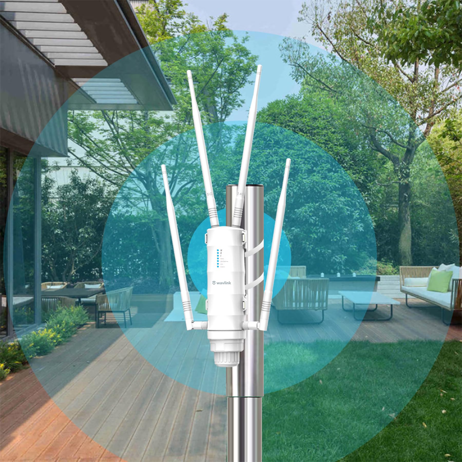 Mua WAVLINK AC1200 Outdoor WiFi Extender Long Range WiFi Extender, Dual ...