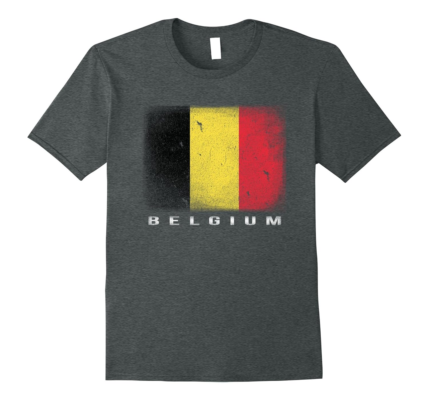 Belgium Flag T-shirt Belgique Belgie Belgian Graphic Tee-T-Shirt ...
