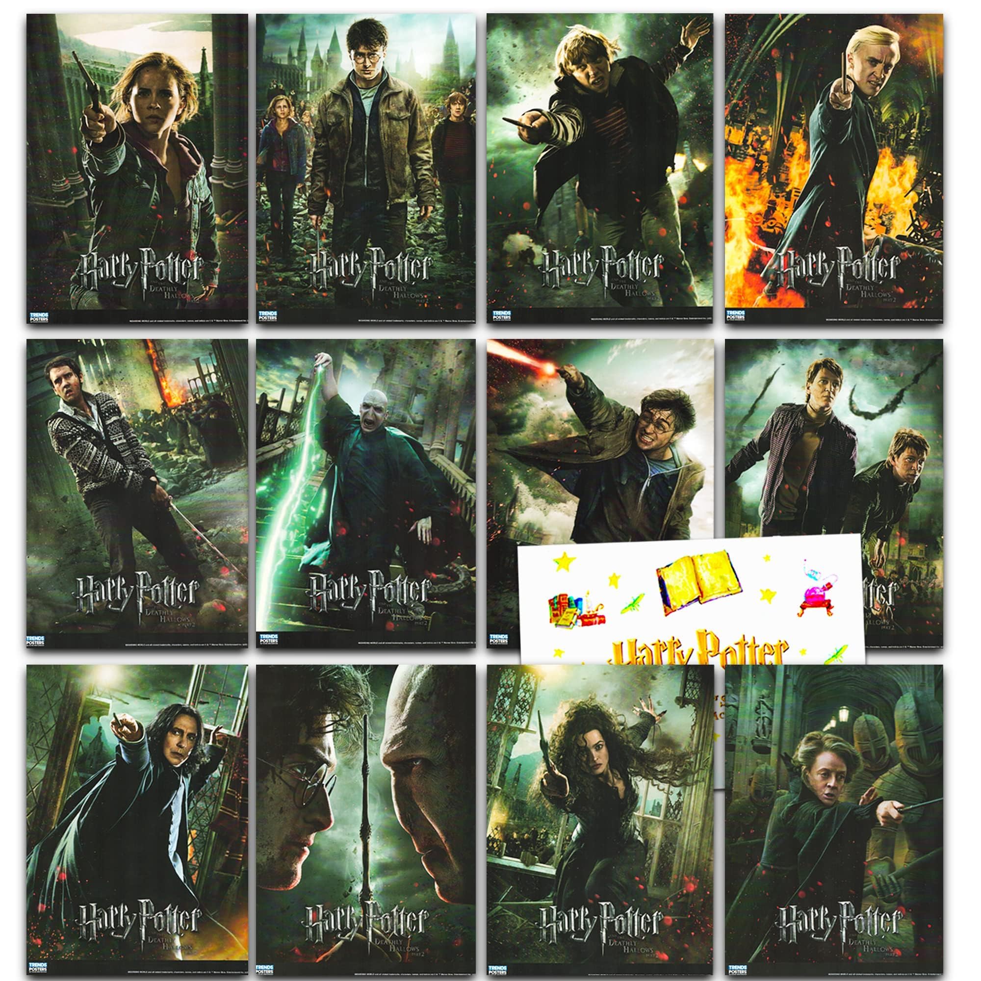 Mua Harry Potter Poster Book Super Set ~ 12 Harry Potter Posters ...