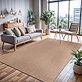 Amazon.com: CAMILSON Easy Jute Rug 6x9, Indoor Outdoor Natural Color ...