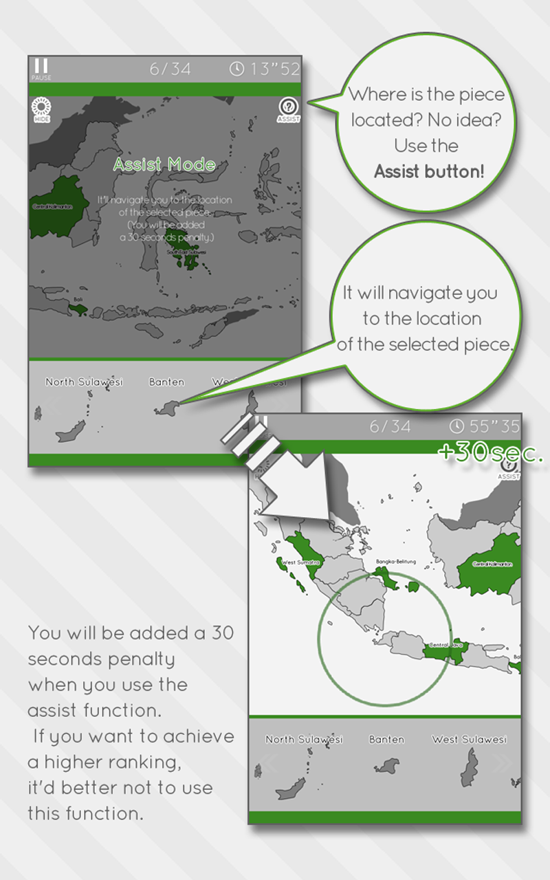 Amazon.com: Enjoy Learning Indonesia Map Puzzle: Appstore for Android