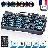 ⭐️KLIM Chroma Clavier Gamers AZERTY FRANÇAIS Filaire USB - Haute ...