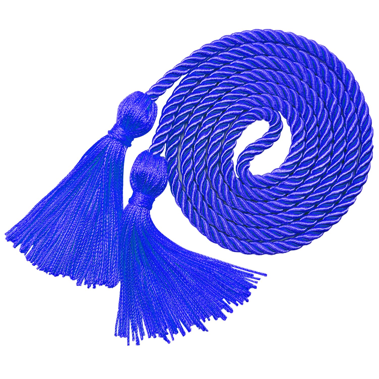 Graduation Honor Cords 2025 Royal Blue Yarn Cords with Tassels for 2025 ...