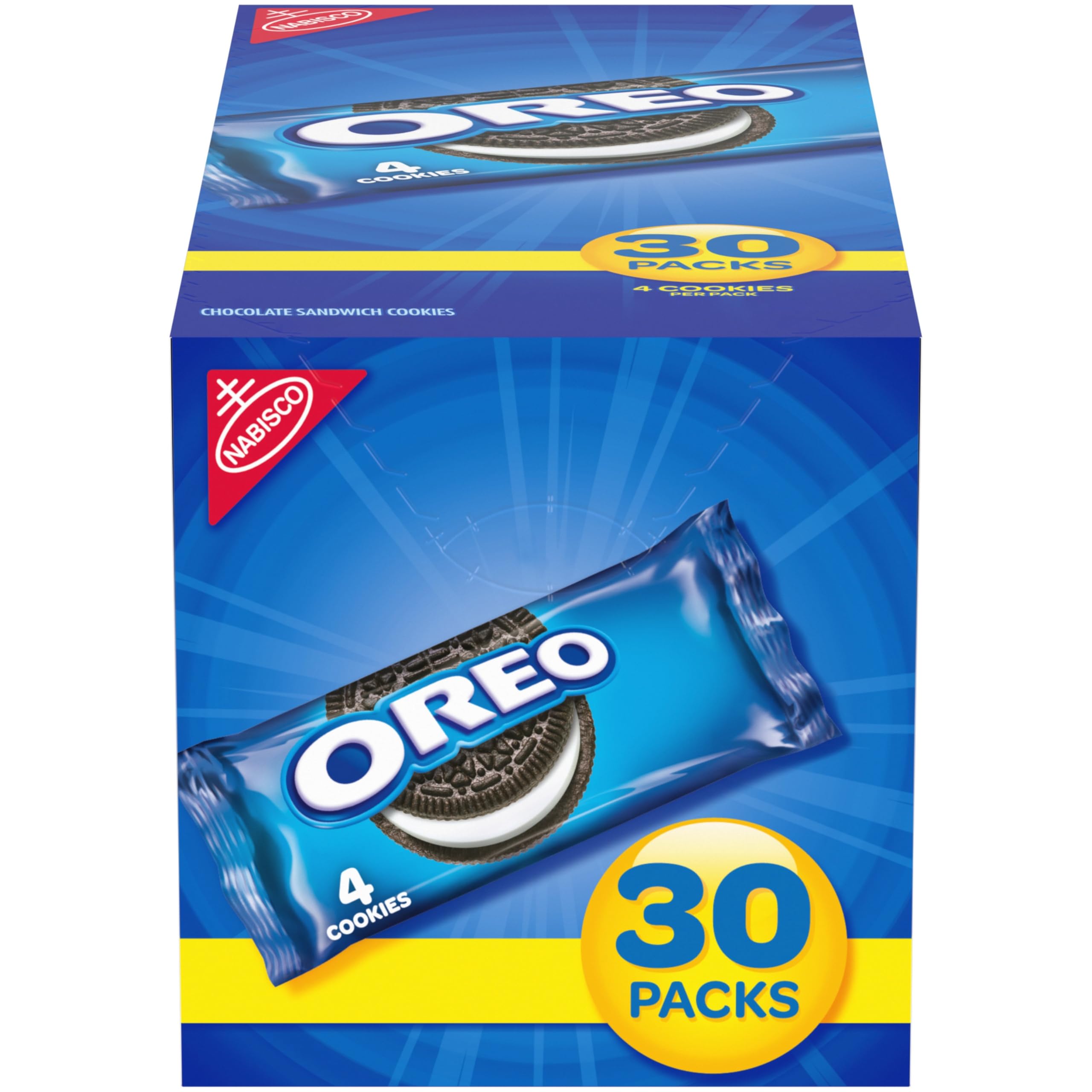 Mua OREO Chocolate Sandwich Cookies, 30 - 1.59 oz Snack Packs trên ...