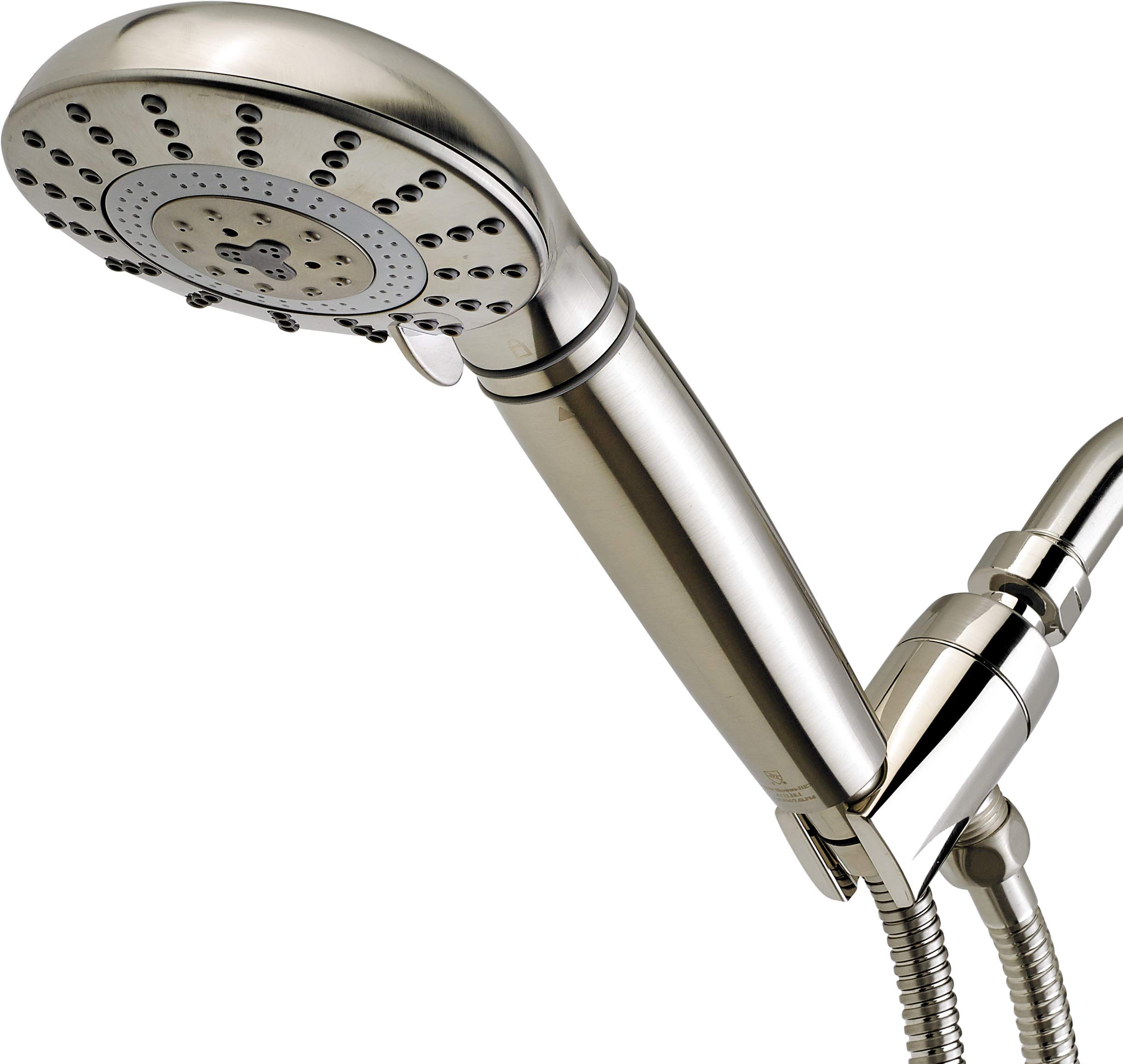Sprite Showers Pure 7-Setting Filtered 1.75GPM Shower Handle in Brushed ...