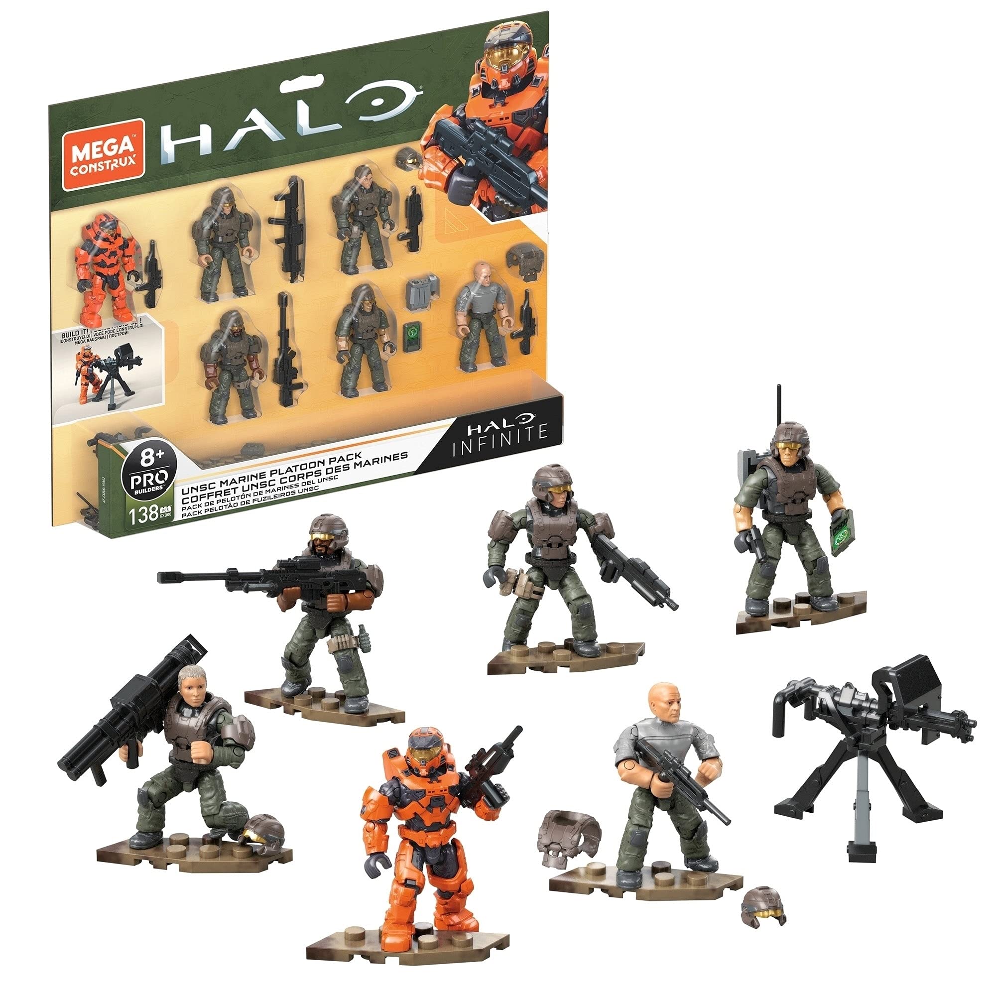 Mua Mega Construx Halo Infinite UNSC Marine Platoon Pack trên Amazon ...