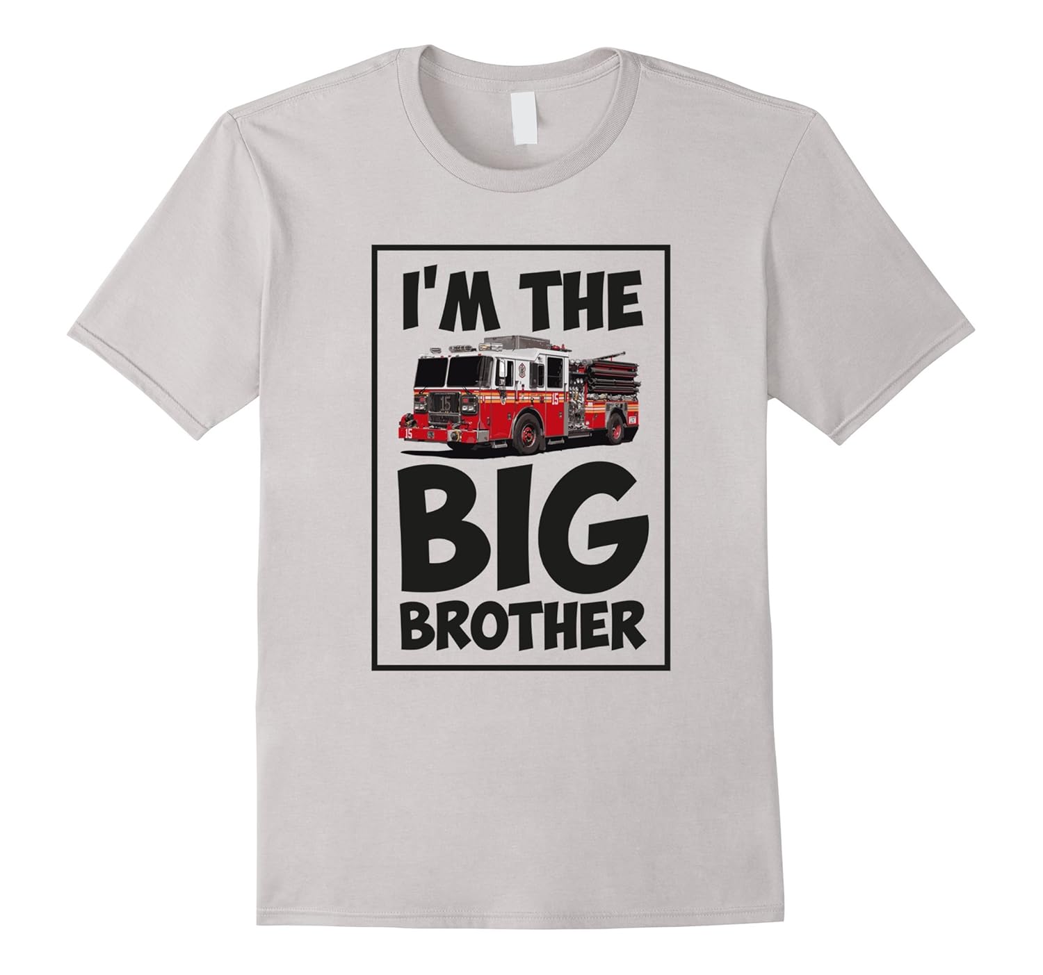 BOYS T-SHIRT IM THE BIG BROTHER Fireman tee-TJ – theteejob