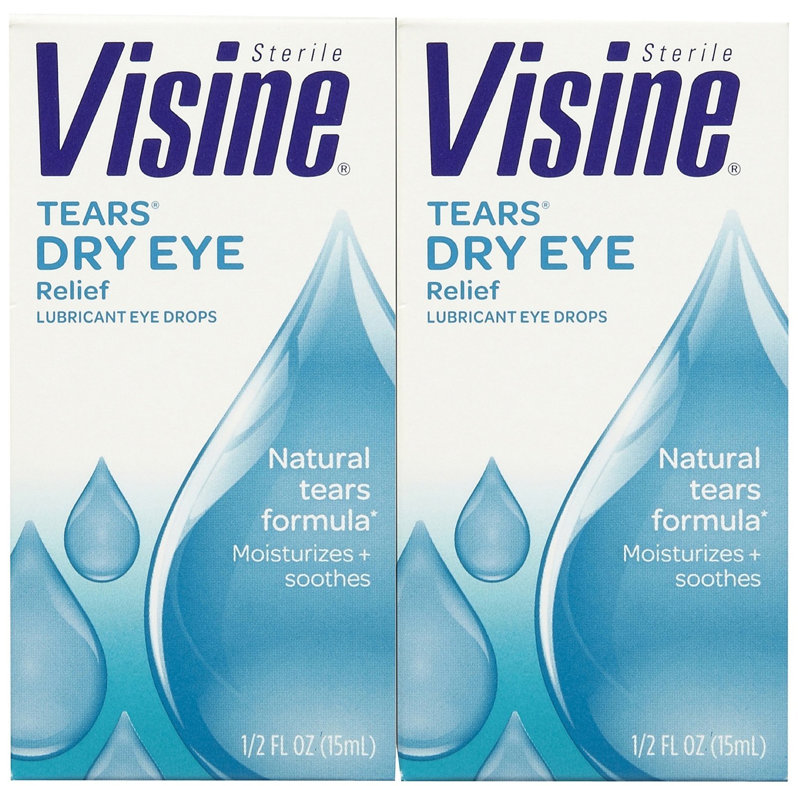 Mua Visine Tears Lubricant Eye Drops-0.5 oz, 2 pack trên Amazon Mỹ ...