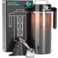 Amazon.com: Coffee Gator Cold Brew Coffee Maker - 47 oz Iced Tea and ...