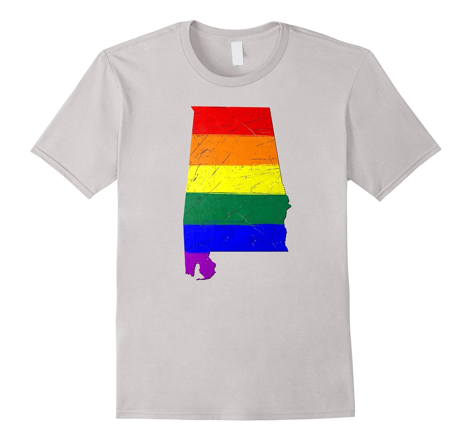 Alabama Gay Pride Flag T-Shirt-CD – Canditee