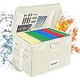 Amazon.com: DocSafe File Box Fireproof Document Box with Lock, File ...