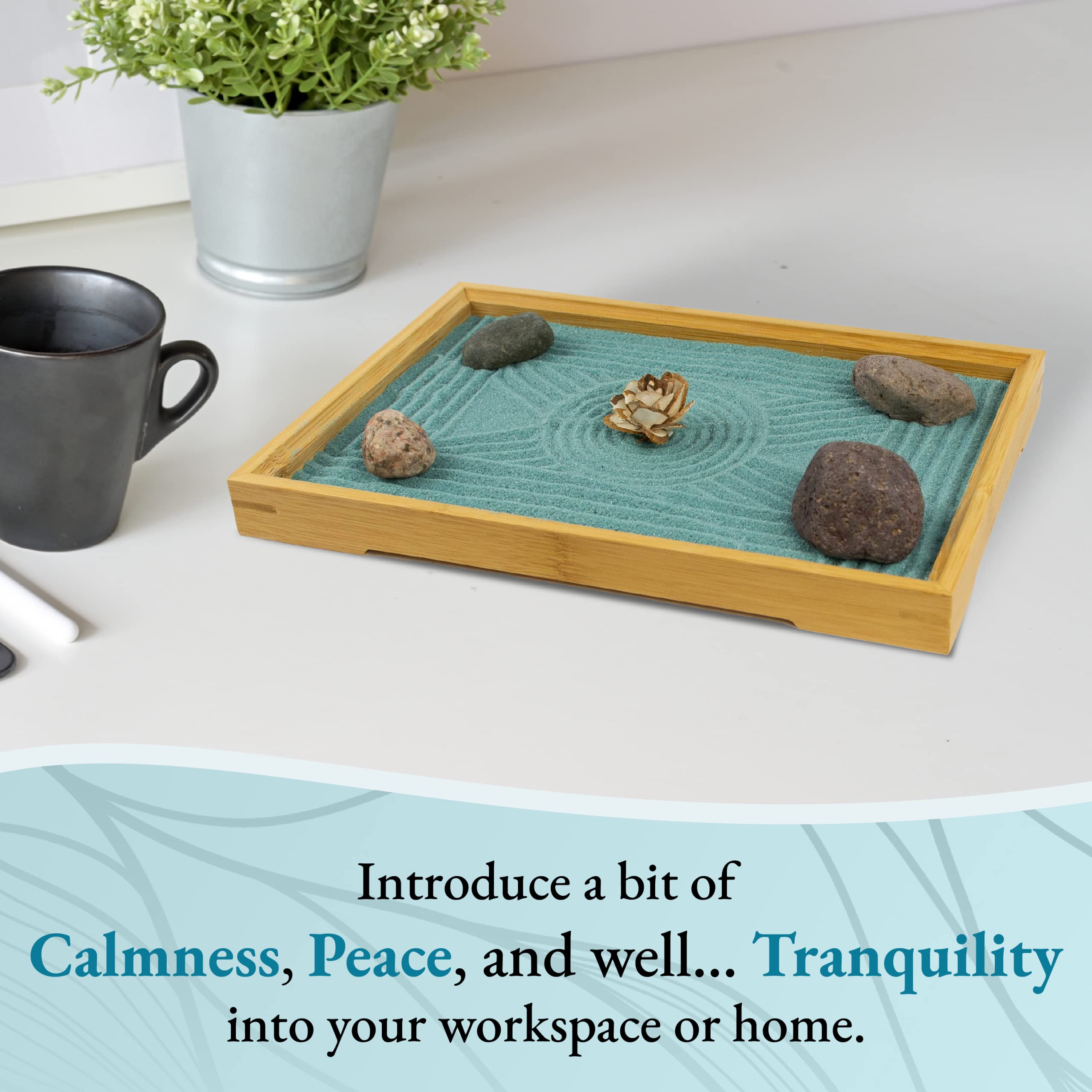 Mua Desktop Tranquility Large Japanese Zen Garden Kit for Home or ...