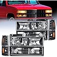 Amazon.com: Nilight Headlight Assembly for 1994 1995 1996 1997 1998 GMC ...