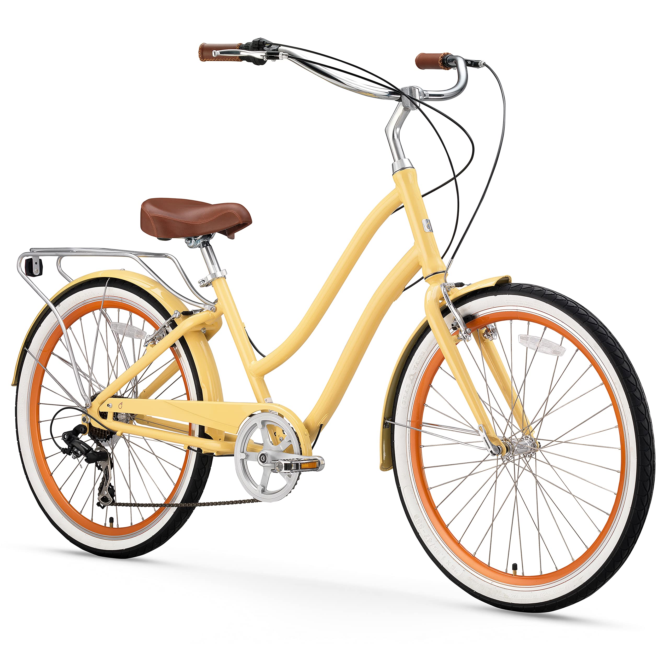 Mua sixthreezero EVRYjourney Women's Beach Cruiser Bike, Step Through ...
