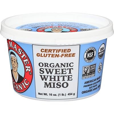 Buy Miso Master Miso Sweet White Low salt Organic, 16 oz Online at ...