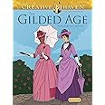 Amazon.com: Creative Haven The Gilded Age Coloring Book (Adult Coloring ...