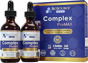 Amazon.com: BioSource Labs Complex ProMAX Premium Diet Drops (2 x 2 oz ...