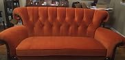 Amazon.com: Friends Central Perk Coffee Shop 3-Seater Couch Authentic ...