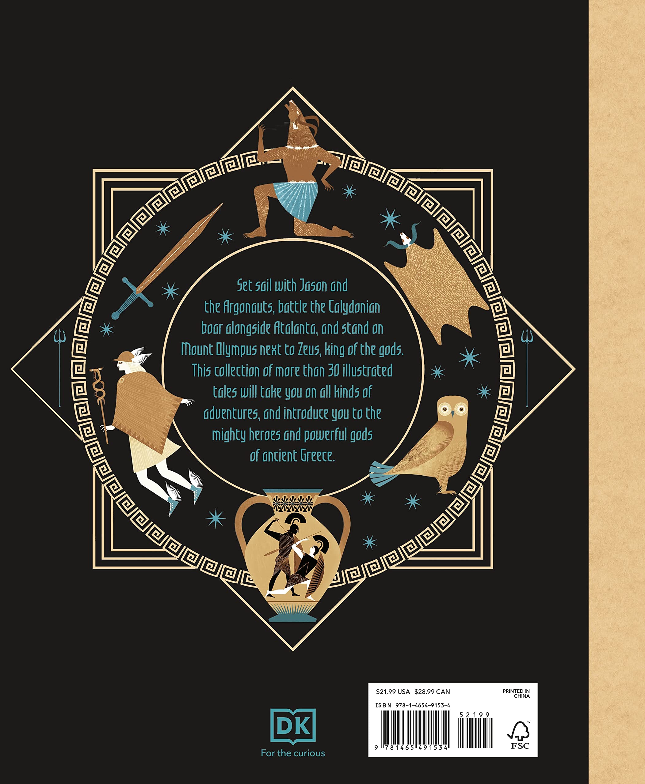 Mua Greek Myths: Meet the heroes, gods, and monsters of ancient Greece ...