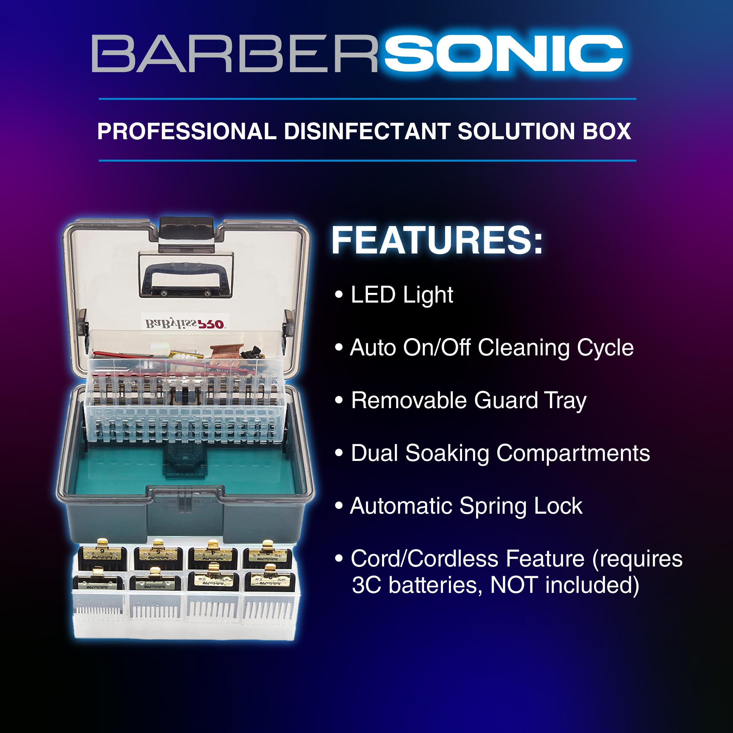 Mua BaBylissPRO BarberSONIC Professional Disinfectant Solution Box trên ...