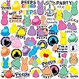 Amazon.com: Peeps 50ct Vinyl Large Deluxe Stickers Variety Pack ...