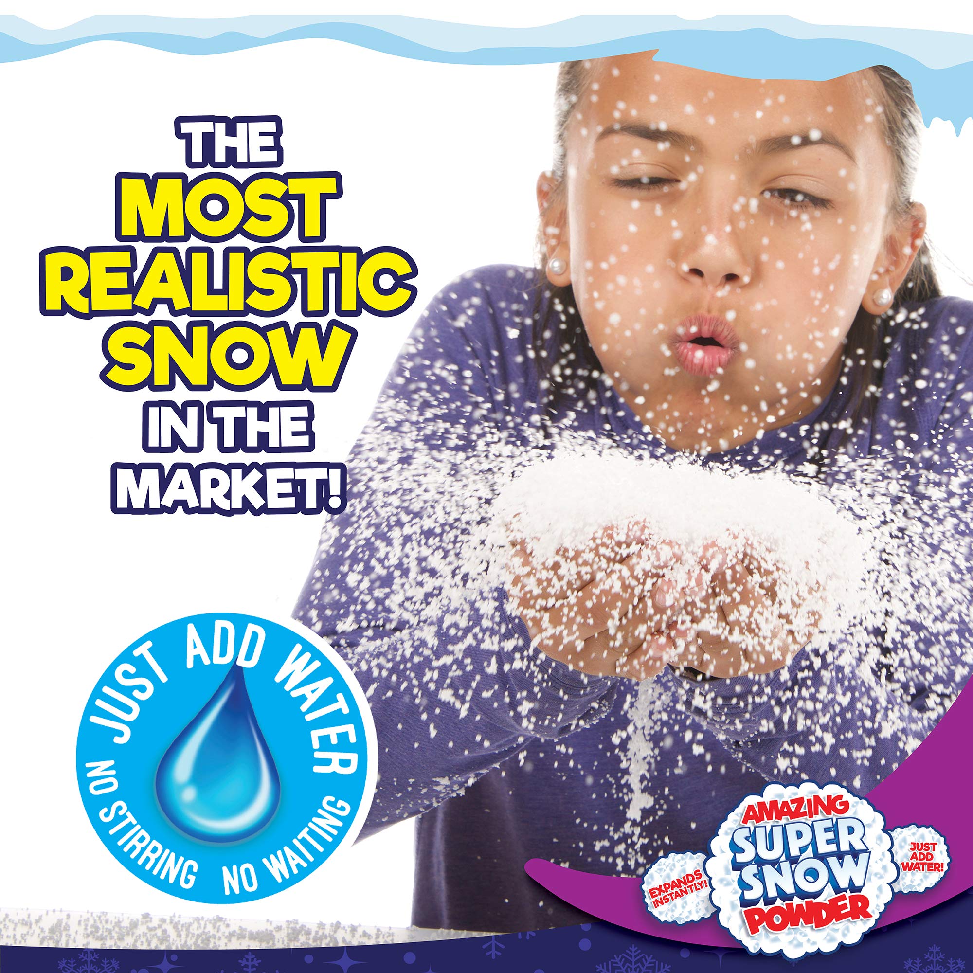 Mua Be Amazing! Toys Super Snow Test Tube– Instant Snow Powder, Faux ...