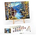 Amazon.com: Ledgebay DIY Paint by Numbers Kit for Adults Framed Canvas ...
