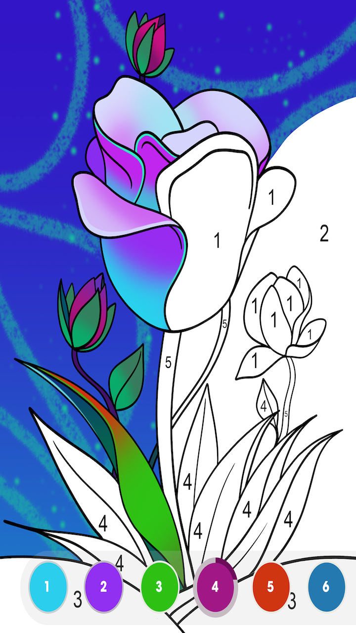 Paint By Number Free Coloring Game Painting Book By Fun Games For 