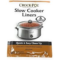 Amazon.com: Crock-Pot Slow Cooker Liners ~ 6 liners: Home & Kitchen