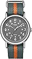Timex Unisex Special Weekender Slip Through Quartz Watch with Black ...
