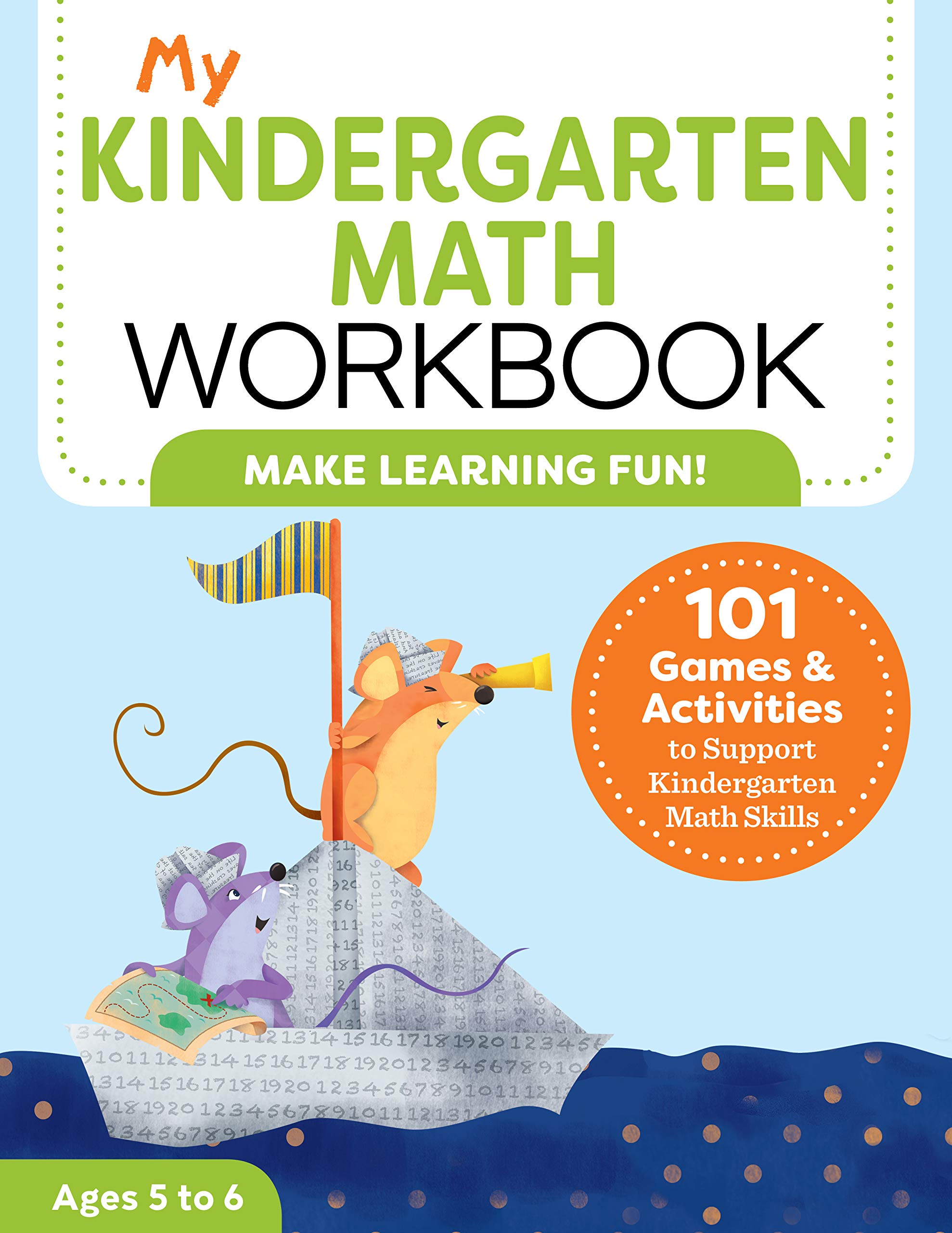 Booked Solid With Virginia C My Kindergarten Math Workbook 101 Games 