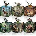 Amazon.com: Sherr 36 Pieces Dinosaur Treat Boxes Dinosaur Birthday Gift ...