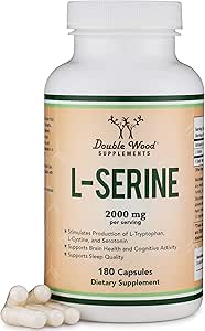 Amazon.com: L-Serine Capsules (Third Party Tested) - 2,000mg Servings ...