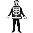 Amazon.com: Disguise Lego Skeleton Deluxe Costume, Black, Small (4-6 ...