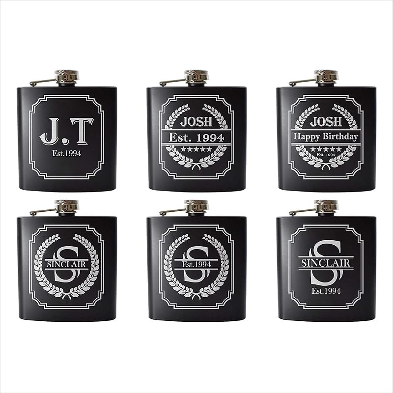Personalised Hip Flask: Amazon.co.uk: Handmade