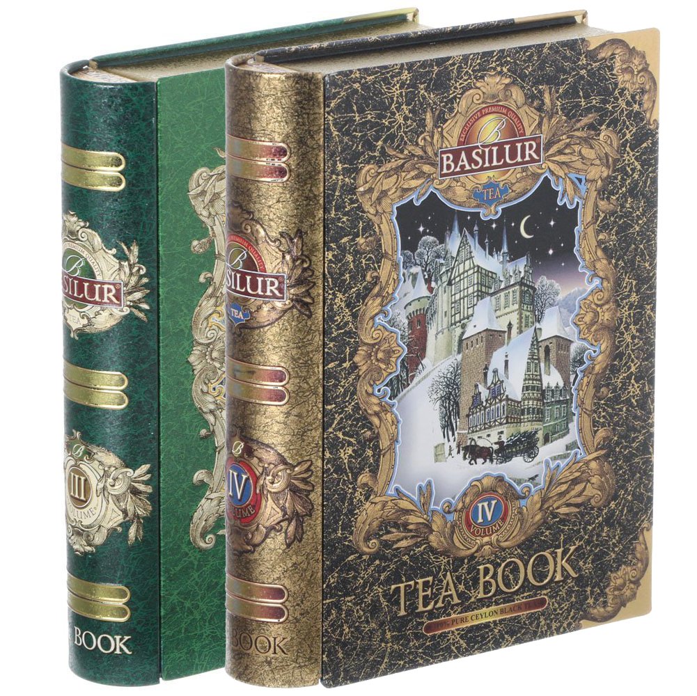 Amazon.com : Basilur | Tea Book Vol. 1 & 2 Combo Pack | 100% Pure ...