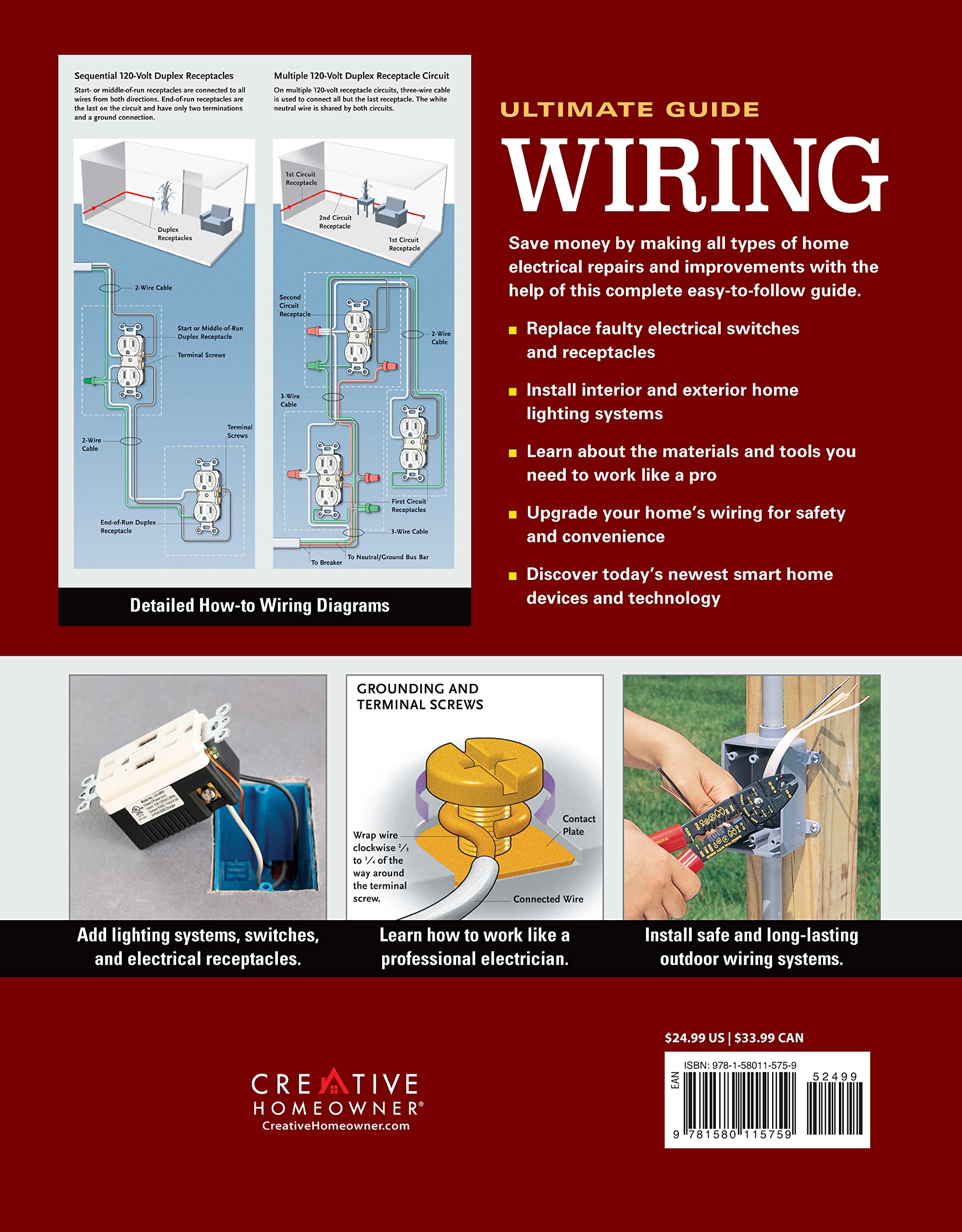Mua Ultimate Guide: Wiring, 9th Updated Edition (Creative Homeowner ...
