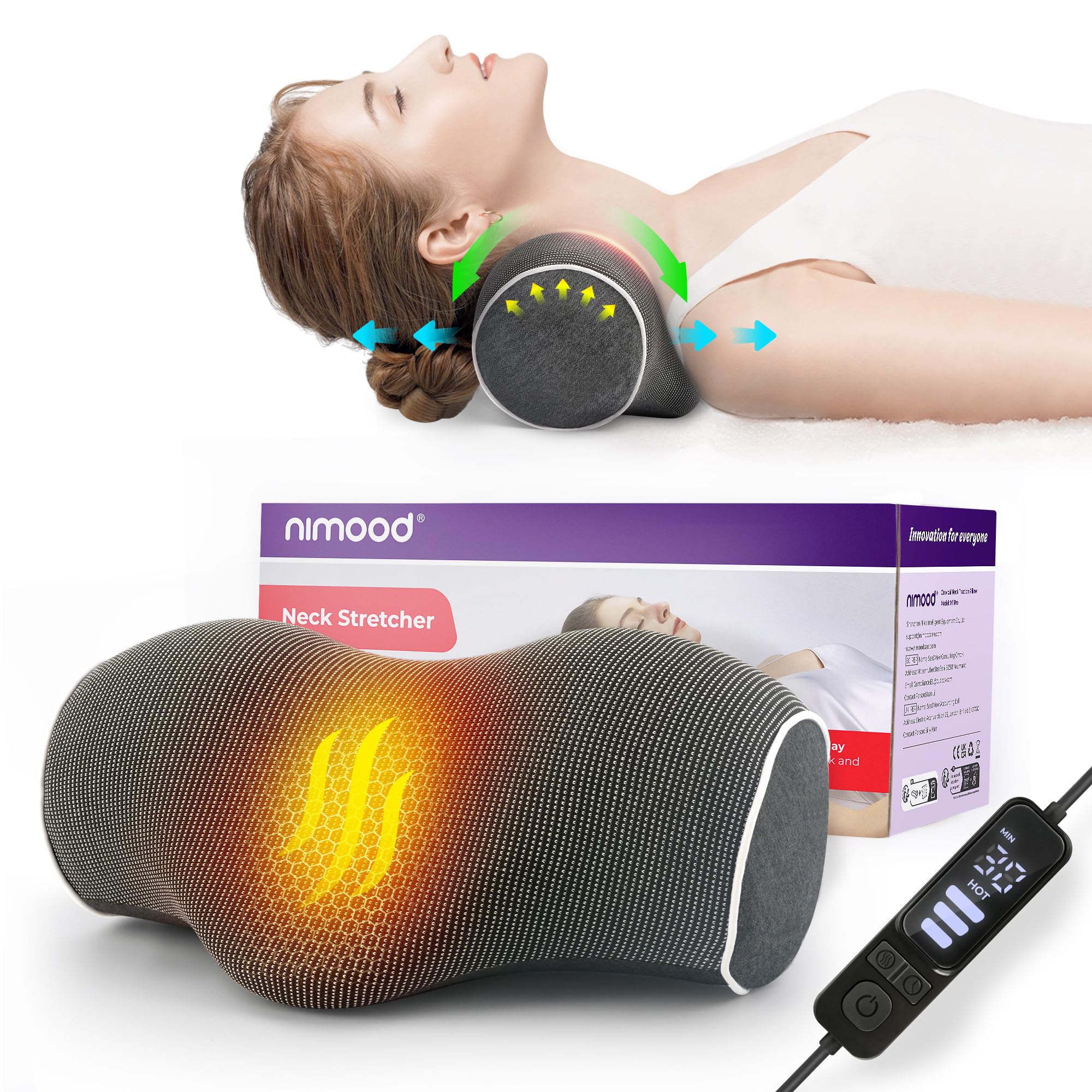 Mua NIMOOD Neck Pillow Neck Stretcher for Pain Relief, Neck Cloud ...