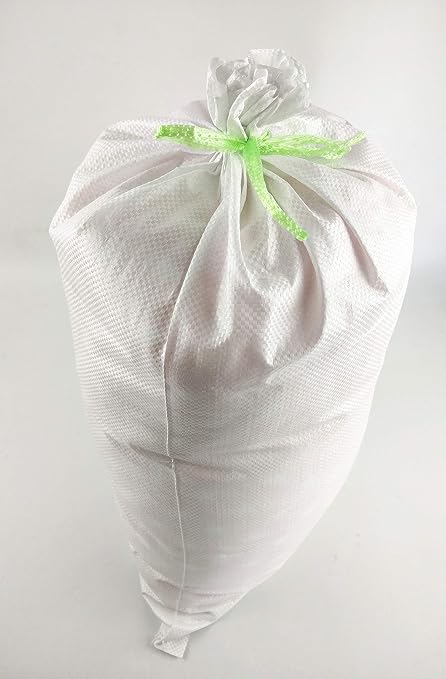 Amazon.com: Sand Bags 14" x 26" Empty White Woven Polypropylene ...