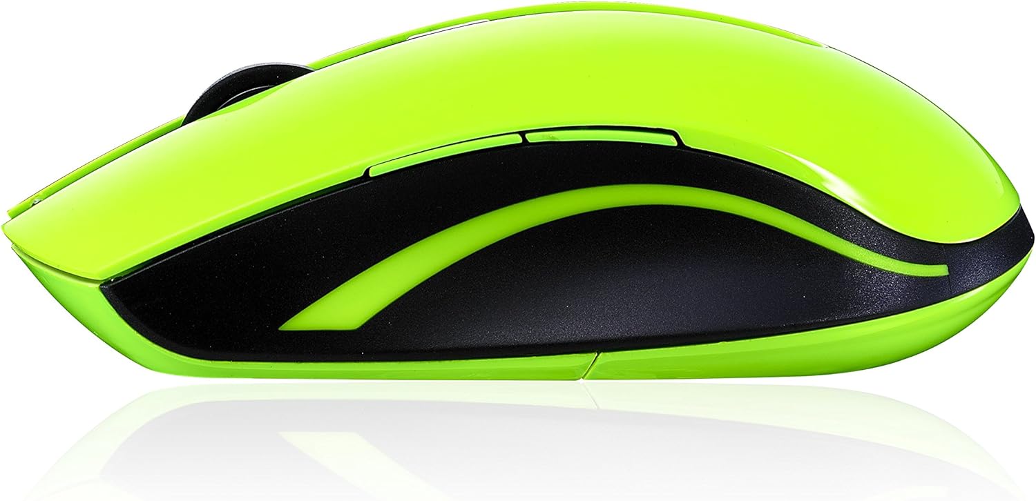 Rapoo 7200P 5GHz Wireless Optical Mouse Green – BigaMart