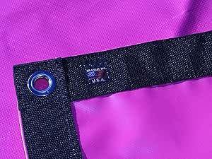 Pink Vinyl Tarp 5' x 9' Heavy Duty Waterproof - - Amazon.com