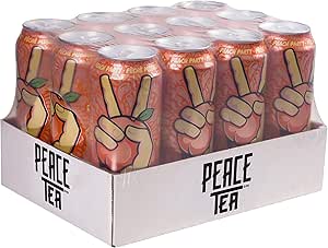 Peace Tea Peach Party 695mL Cans, 12 Pack: Amazon.ca: Grocery