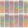 Amazon.com: 12 Sheets Holographic Kpop Deco Stickers for Photocards ...