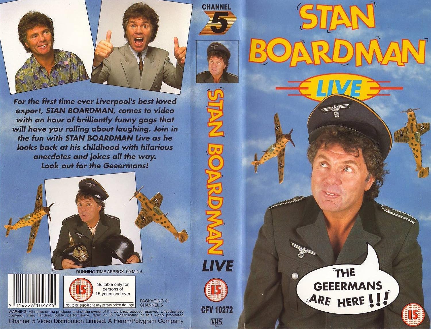 Stan Boardman Live The Geeermans are here Video: Amazon.co.uk: Video