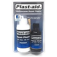 Amazon.com : Plast-aid Multipurpose Repair Plastic - 6 oz Kit ...