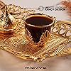 Turkish Coffee Cup, Set of 6 Arabic Turkish Greek Coffee Mirra Glass ...